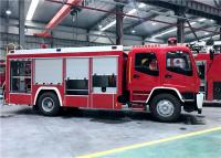 China Forest Fire Rescue Truck 4 Tons Fire Fighting Truck , Isuzu 4x2 Foam Fire Extinguisher Truck for sale