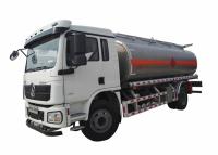China Shacman 4x2 6 Wheels 15000l Tanker Truck Trailer , Fuel Tank Trailer Bowser for sale