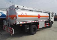 China Shacman 4x2 6 Wheels 15000l Tanker Truck Trailer , Fuel Tank Trailer Bowser for sale