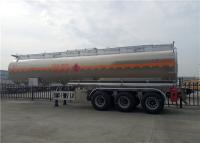 China 45000 Liters Aluminium Alloy Petrol Tanker Semi Trailer, Oil Tanker, Truck Aluminum Fuel Tanks for sale