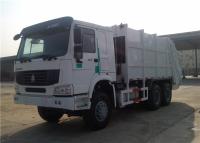 China HOWO 10 wheeler Rear Loader 20CBM 20M3 Compactor Compressed compression Garbage Truck for sale
