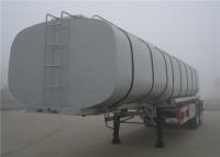China 30CBM Bitumen Heating Tank , Asphalt Cheap Tanker Trailer , Asphalt Tank Transport Trailer for sale