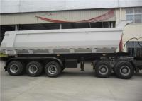 China 3 Axle 24CBM 24M3 dump trailer 40 Tons U-Shape Tipper Semi Trailer for BAUXITE Transport. for sale