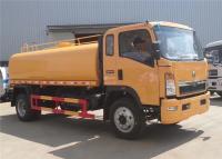 China Sinotruck HOWO 4x2 6 Wheeler 10 Tons Water Tanker Truck 10000 Liters Water Sprinkler Truck for sale