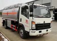 China Sinotruck HOWO 4x2 10M3 10000 Liters Fuel Tank Truck Oil Refuel Truck Fuel Tanker Bowser for sale