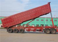 China Tri-Axle Dump Truck Trailer 40 Tons- 60 Tons 35M3 End Tipper Semi Trailer For Mineral for sale