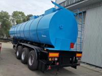 China 3 axle 25M3 - 35M3 Asphalt Tanker Bitumen Tank Trailer / Asphalt Bitumen Tank / Bitumen Tank Semitrailer for sale
