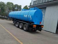China 3 axle 25M3 - 35M3 Asphalt Tanker Bitumen Tank Trailer / Asphalt Bitumen Tank / Bitumen Tank Semitrailer for sale