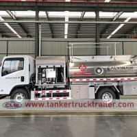 China ISUZU 5CBM Mobile 4x2 Aviation Refueler Aircraft Refueler Truck for sale