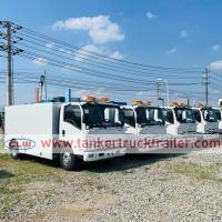 China ISUZU 4X2 6000L Mobile Refueling Delivery Tank Truck for sale