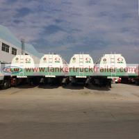 China 4 Axles 50,000L 50cbm Fuel Tank Semi Trailer for Africa for sale