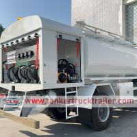 China Sinotruk HOWO 4WD 6500 Liters Mining Lubrication Truck for Sale for sale