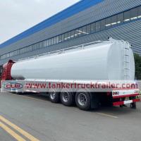 China 3 Axles 45,000L Diesel Transport Oil Tank Trailer for sale
