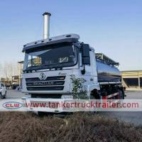 China Shacman 12000 Liters 4x2 Acid Hazardous Liquid Chemical Tank Truck for sale