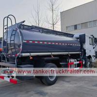 China Shacman 12000 Liters 4x2 Acid Hazardous Liquid Chemical Tank Truck for sale