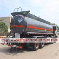China Sinotruk HOWO 25000 Liters 8x4 Hazardous Chemical Tanker Truck for Manufacturing for sale