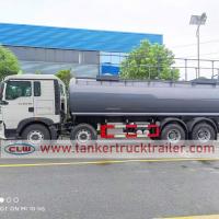 China Sinotruk HOWO 25000 Liters 8x4 Hazardous Chemical Tanker Truck for Manufacturing for sale