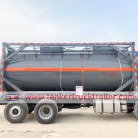 China 20FT 20000 Liters Chemical Tank Container for Hazardous Liquids for sale