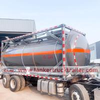 China 20FT 20000 Liters Chemical Tank Container for Hazardous Liquids for sale