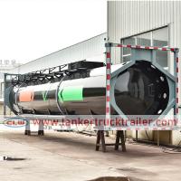 China ISO Chemical Tank Container Supplier 40FT 45000 Liters Chemical Tank Container for Hazardous liquids for sale