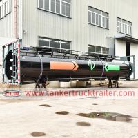 China ISO Chemical Tank Container Supplier 40FT 45000 Liters Chemical Tank Container for Hazardous liquids for sale
