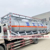China Chemical Tank Factory 20FT 30FT 40FT Stainless Steel Chemical Tank Container for Petrochemical Industry for sale