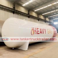 China 35ton 70cbm LPG Pressure Vessel Station Storage Tank for sale