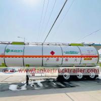 China 46000 Liters 3 Axles Acid Chemical Tank Semi Trailer for Sale for sale