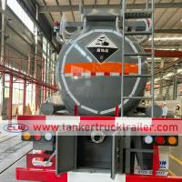 China 3 Axles Sulfuric Acid Chemical Liquid Tank Trailer for Sale for sale