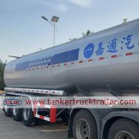 China 35000 Liters 3 Axles Dangerous Goods Chemical Tank Semi Trailer for Sale for sale