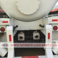China 35000 Liters 3 Axles Vacuum Sludge Suction Semi Trailer for Industrial Waste for sale