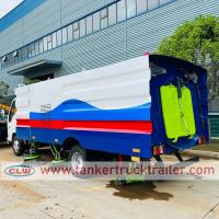 China ISUZU 5500 Liters Road Cleaning Road Sweeper Truck for Municipal Cleaning for sale