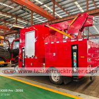 China ISUZU 4x2 Aerial Ladder Fire Truck for Urban Rescue for sale