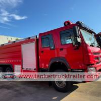 China OEM Fire Truck Supplier Sinotruk HOWO 6x4 15000 Liters Foam Fire Truck for sale