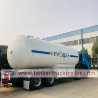 China HOWO 8X4 35CBM Mobile LPG Refueling Truck for Gas Distribution for sale