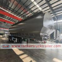 China 20tons 42000 Liters 2 Axles Bulk Feed Trailer for Poultry Farms for sale