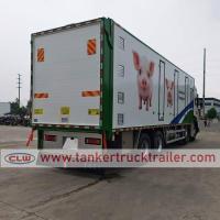 China Factory Supply Dongfeng 9.5 meters Aluminum Alloy 8x4 Livestock Transportation Vehicle for sale