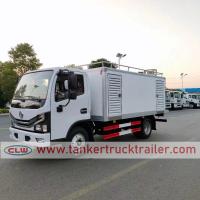 China Dongfeng Live Fish Live Shrimp 4x2 Seafood Transport Truck for Fisheries for sale