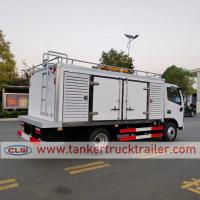 China Dongfeng Live Fish Live Shrimp 4x2 Seafood Transport Truck for Fisheries for sale