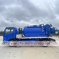 China ISUZU 4X2 5000L Sewer Cleaning Vacuum Truck for Municipal Drainage for sale