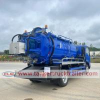 China ISUZU 4X2 5000L Sewer Cleaning Vacuum Truck for Municipal Drainage for sale