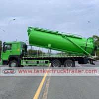 China HOWO 6X4 16,000L Vacuum Sewer Truck for City Drain Cleaning for sale