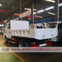 China ISUZU 3 tons Double Cab 4x2 Small Dump Truck for Urban Projects for sale