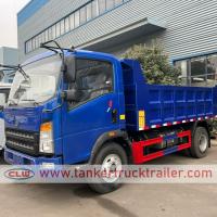 China Sinotruk HOWO 5 tons 4x2 Small Tipper Truck for Construction Sites for sale