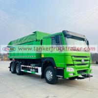 China SINOTRUK HOWO 6x4 20 Ton Hook Lift Garbage Truck for Municipal Waste Collection for sale