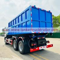 China ISUZU GIGA 6X4 20TON Roll-Off Garbage Truck for Detachable Waste Containers Collection for sale