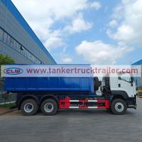 China ISUZU GIGA 6X4 20TON Roll-Off Garbage Truck for Detachable Waste Containers Collection for sale