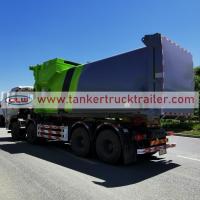 China Dongfeng 8x4 25Ton Hook Loader Garbage Truck for Refuse Collection for sale