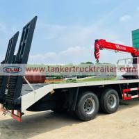 China ISUZU GIGA 20 Tons 6x4 Flatbed Transport Truck for Industrial Equipment for sale