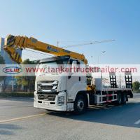 China ISUZU GIGA 20 Tons 6x4 Flatbed Truck for Construction Machinery for sale